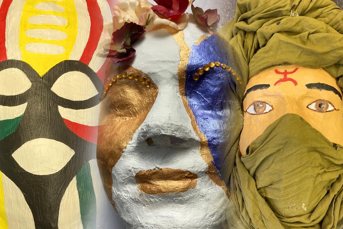 Imponerende masker - Åmot kommune